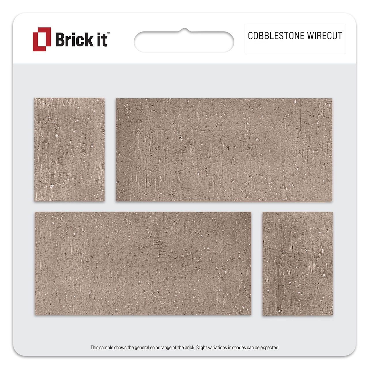 Cobblestone Wirecut Pavers | Floor Veneer Brick | Brick it®