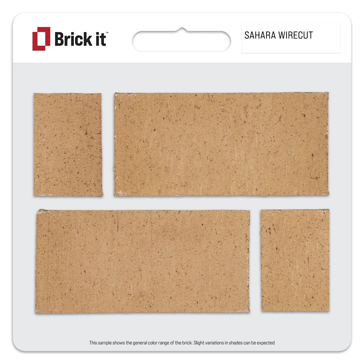 Sahara Wirecut Pavers | Floor Veneer Brick | Brick it®