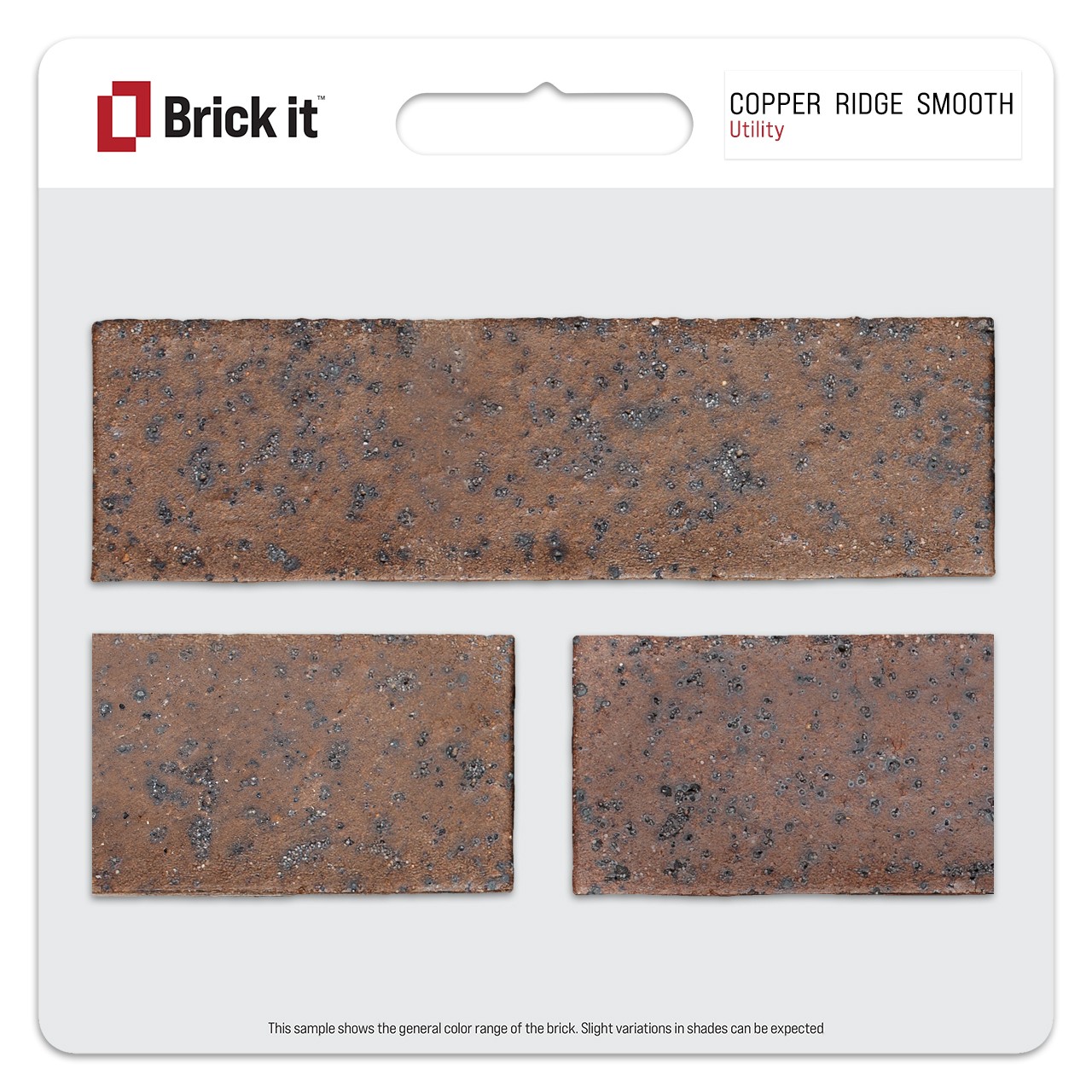 Copper Ridge Smooth | Thin Brick Wall Veneer | Brick it®