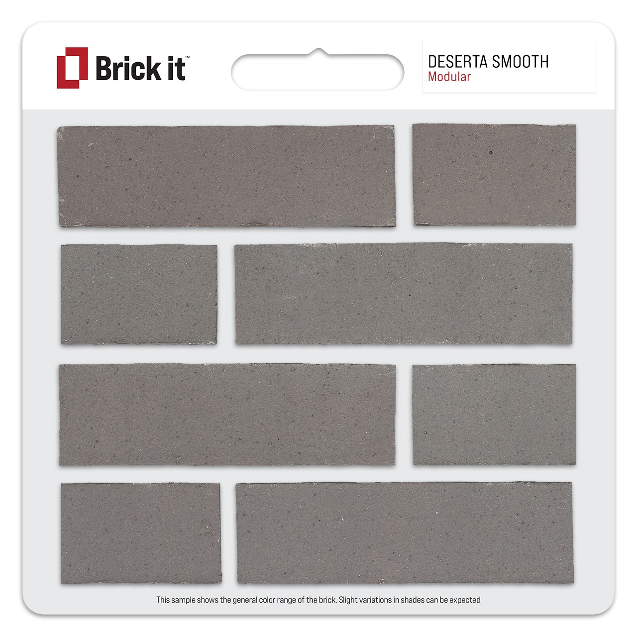 Deserta Smooth | Thin Brick Wall Veneer | Brick it®