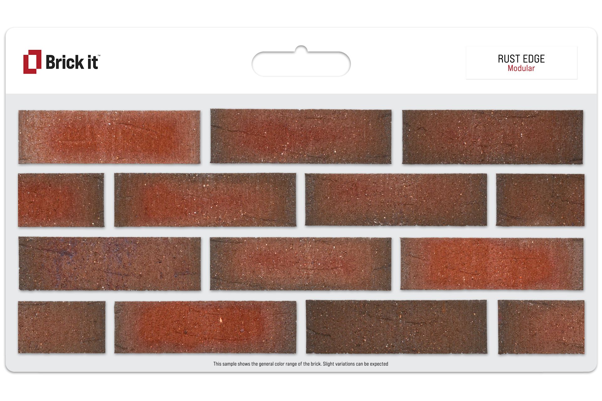Rust Edge | Thin Brick Wall Veneer | Brick it®