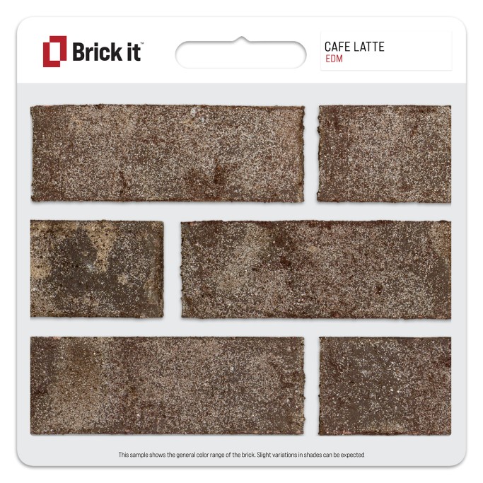 Cafe Latte | Thin Brick Wall Veneer | Brick it®
