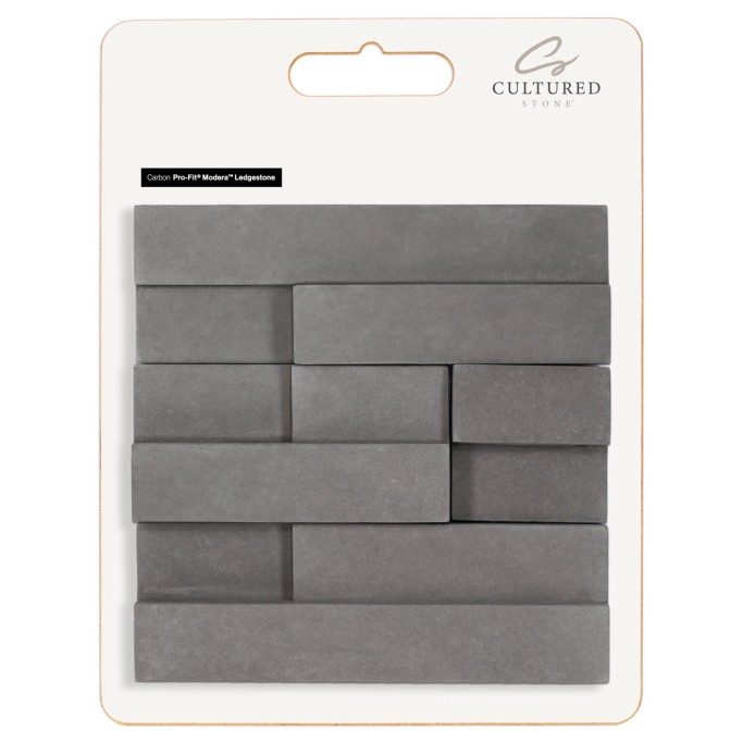 Buy Boral Pro-Fit Modera Ledgestone Carbon thin stone | Thin Stone ...