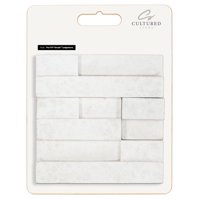 Buy Boral Pro-Fit Terrain Ledgestone Arctic thin stone | Thin Stone ...